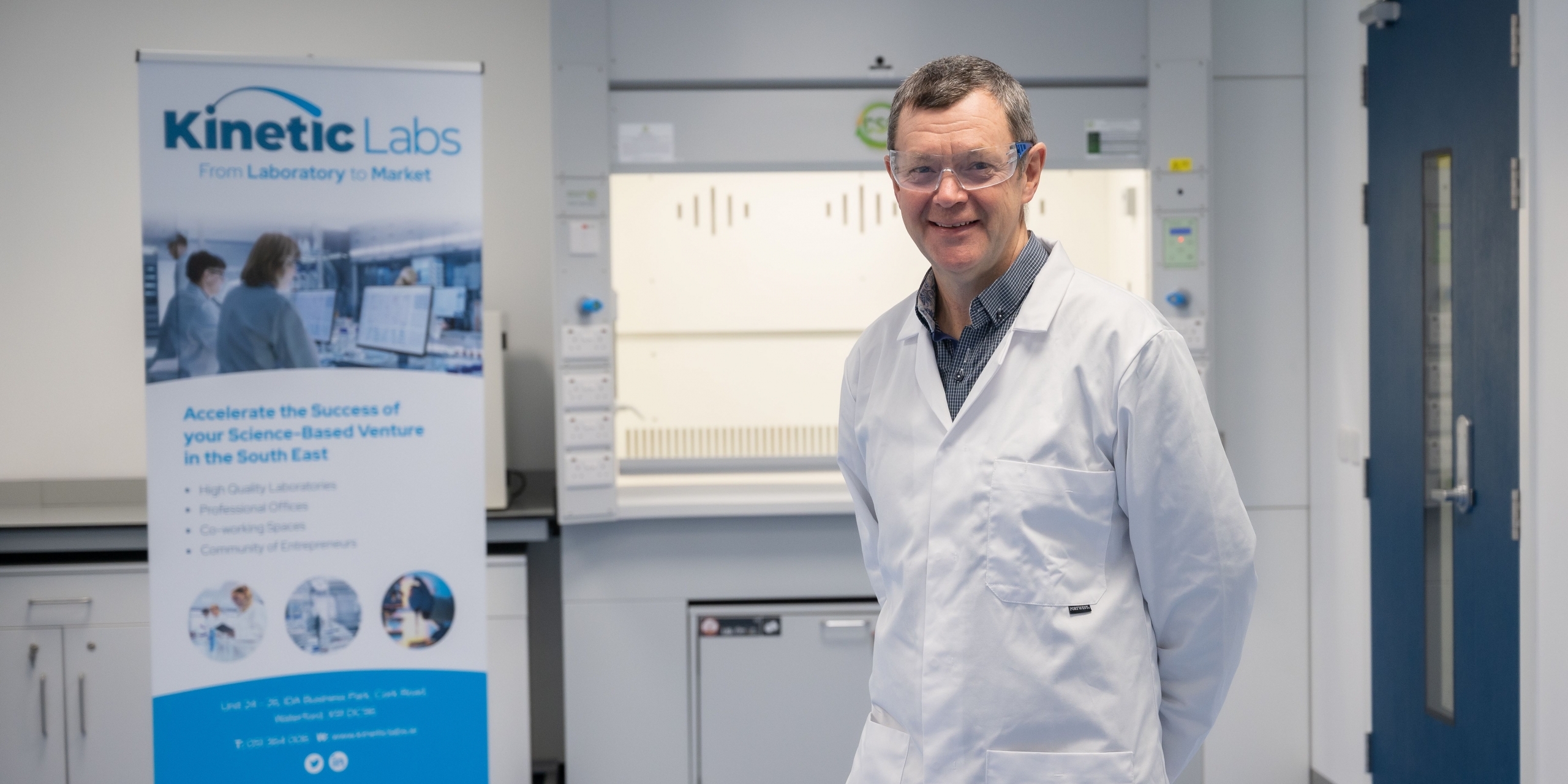 Patsy Carney discusses new rent a lab space in podcast - Kinetic Labs